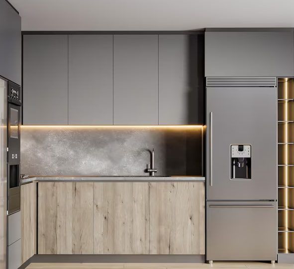 13 Model Kitchen Set Aluminium Terbaru - No 5 Paling Populer